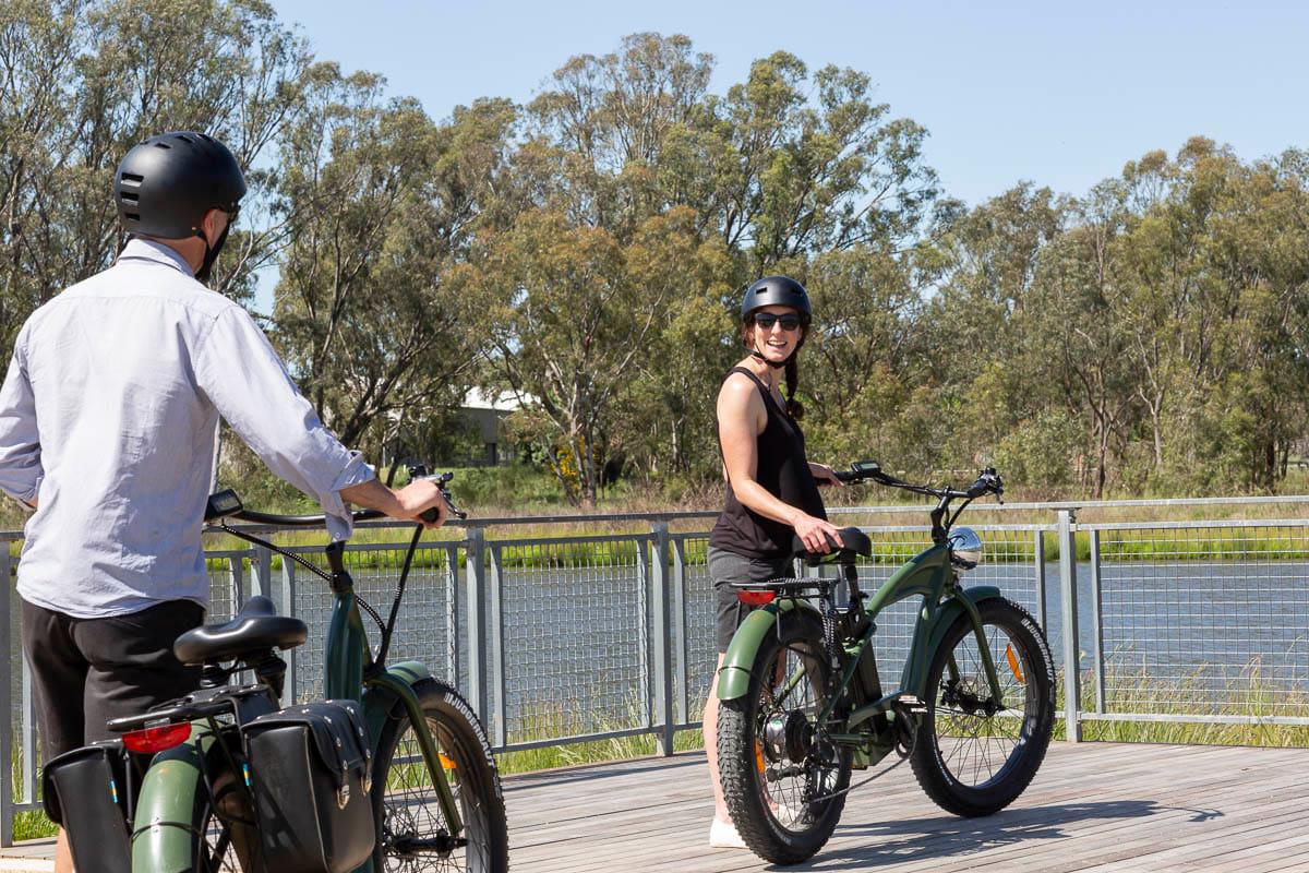 Rutherglen E-Bike Hire - Rutherglen Holiday Park